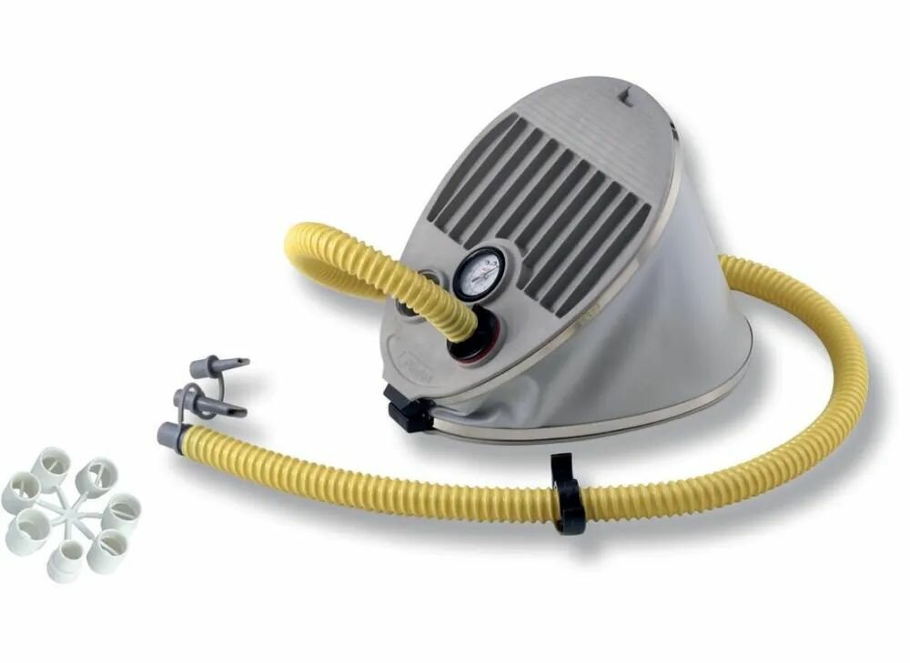 Насос ножной с манометром Браво 8М, профессиональной серии для надувных лодок и спасательных плотов.