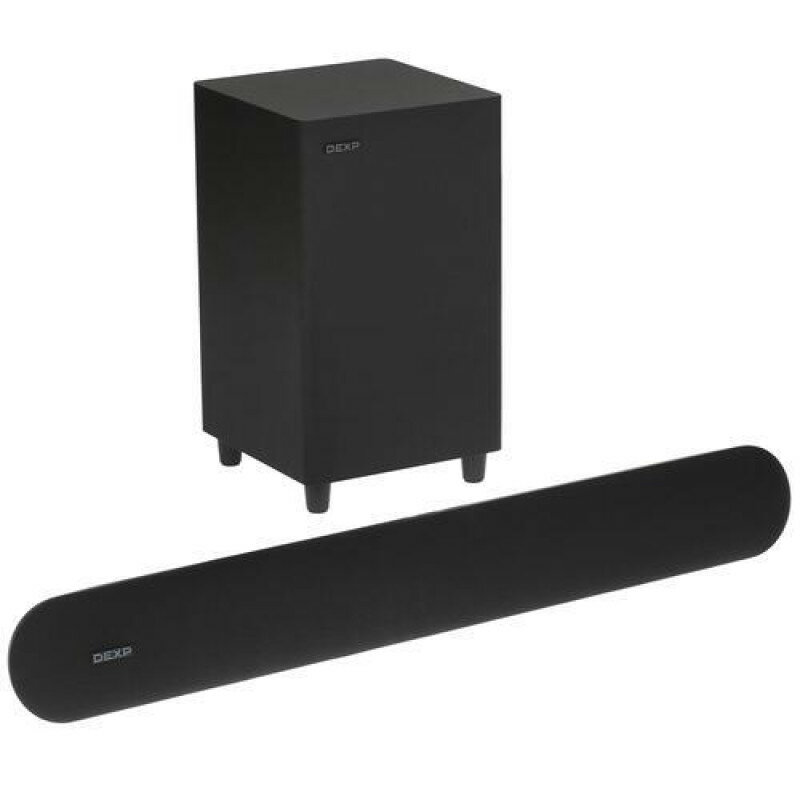 Саундбар "Dexp WLS250", крепление для монтажа, черный, 180Вт