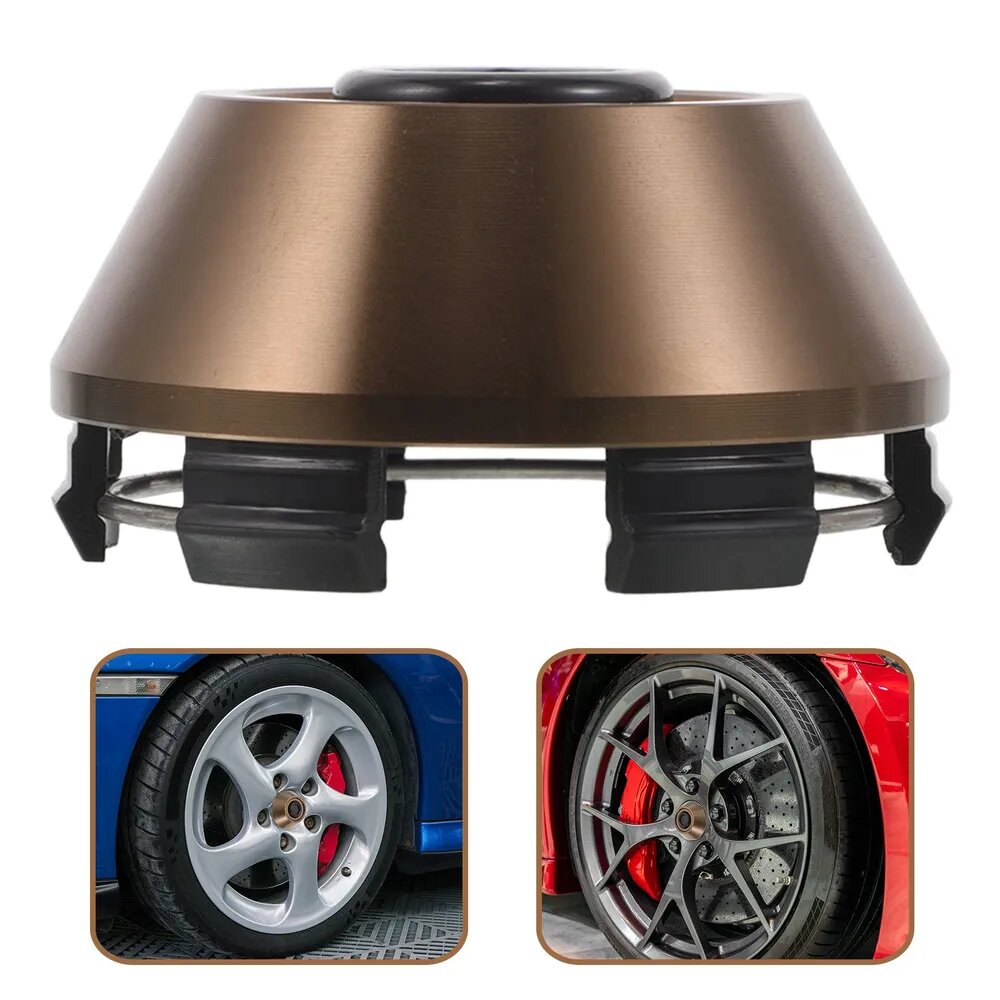 Колпак алюминиевый для центра колеса 61 мм, устойчивый к высоким температурам, для автомобильных дисков