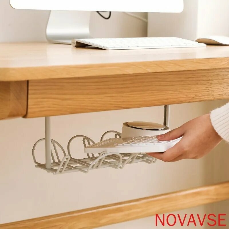 Держатель для проводов, полка для сетевого фильтра, подвесная подставка для кабеля