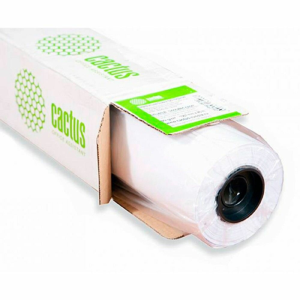 CACTUS Eco CS-LFP80-610457E Бумага 610мм-45м/80г/м2 универсальная втулка:50.8мм (2inch)