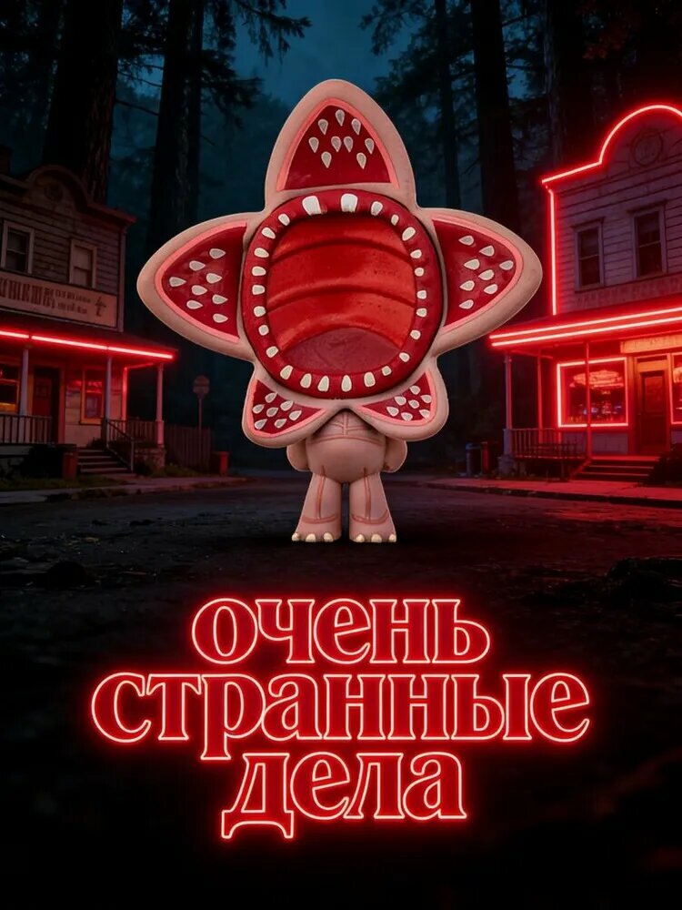 Фигурка Demogorgon из сериала Очень странные дела, коллекционная, пластик, для фанатов Netflix — фото 1