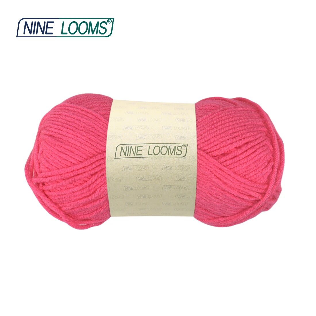 NINE LOOMS пряжа акриловая, Розовый Passion Fruit, 50г