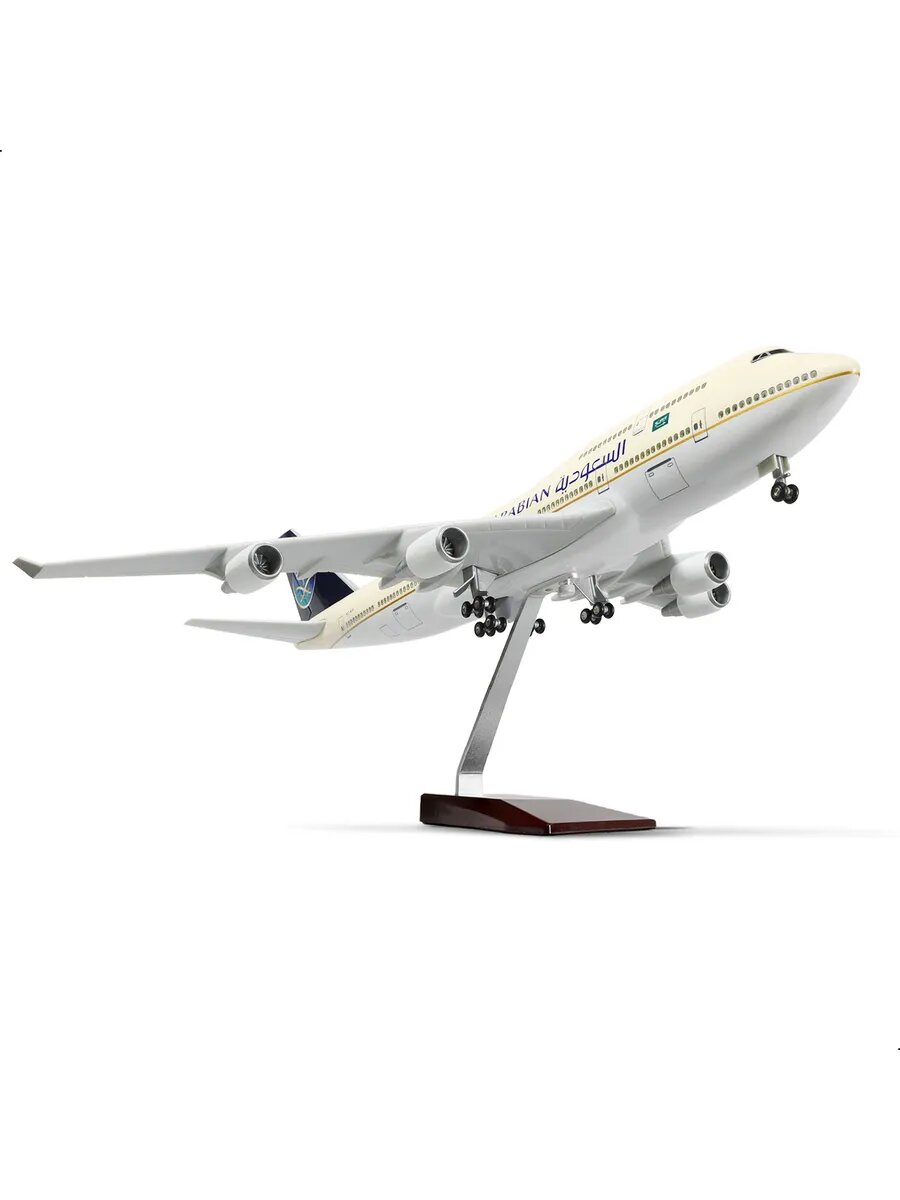 Модель Boeing 747 1:160 46 см с подставкой