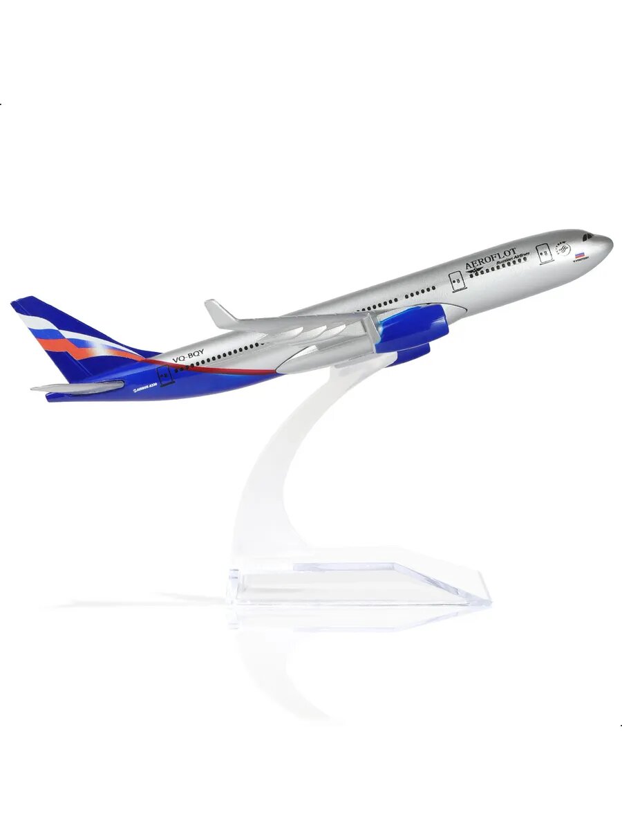 Модель самолета Airbus A330 1:400 металл коллекционная