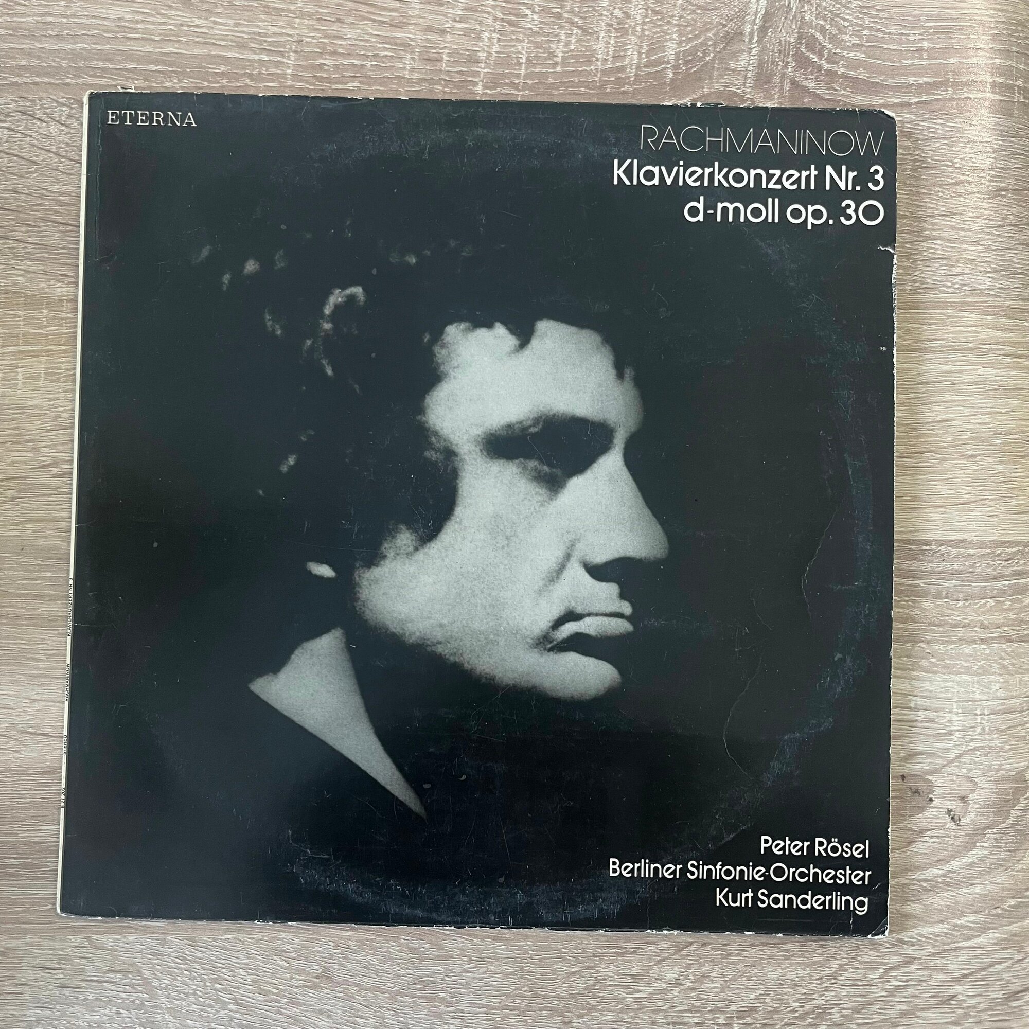 Виниловая пластинка Peter R sel - Rachmaninoff: Klavierkonzert No. 3. 12"