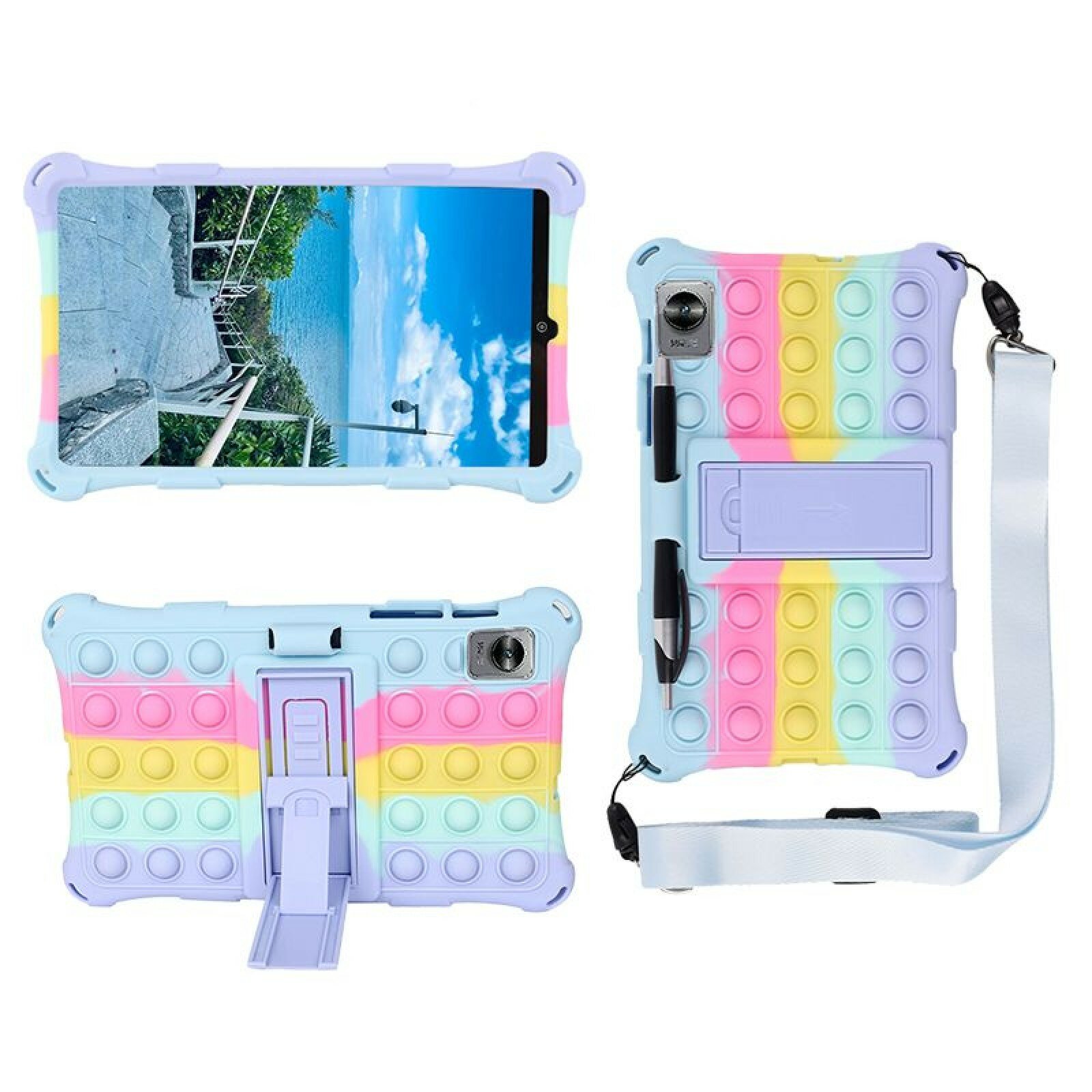 Силиконовый чехол MyPads для планшета Realme Pad Mini с защитой и игрой