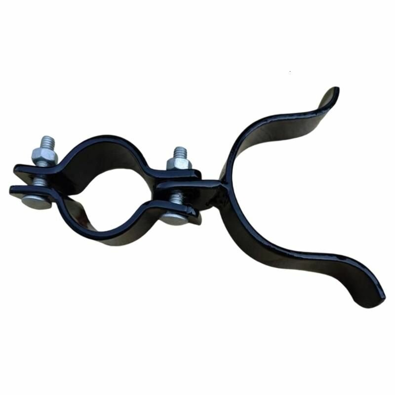 Замок-защёлка для ворот из оцинкованной стали, Черный