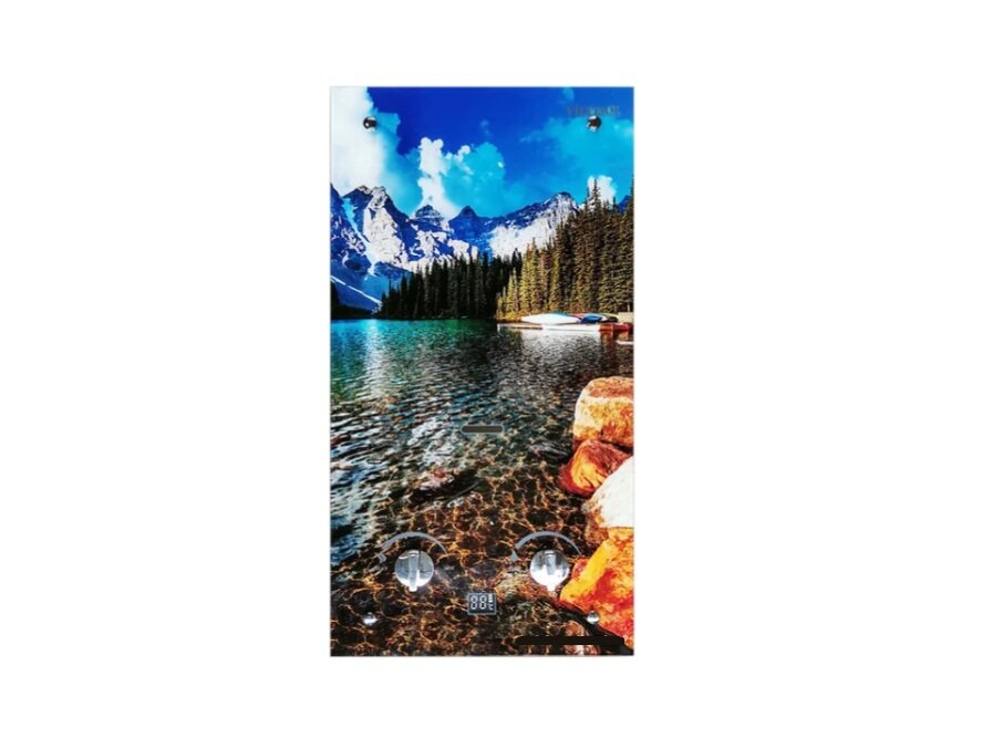 Газовая колонка VilTerm S10 Glass (горы)