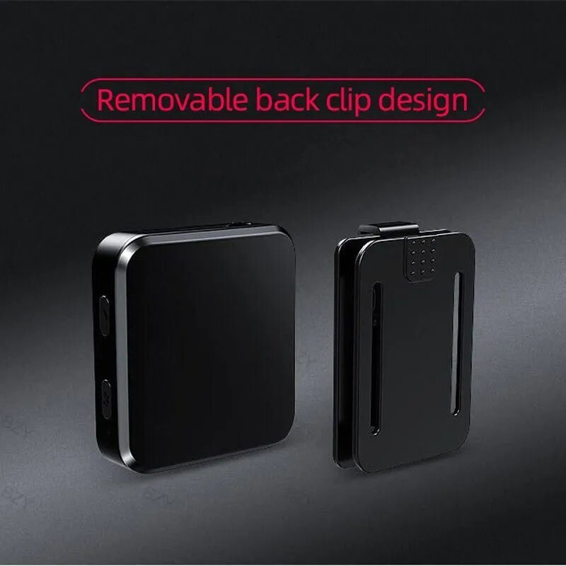 MP3-плеер портативный музыкальный, Bluetooth, 8 ГБ, черный — фото 1