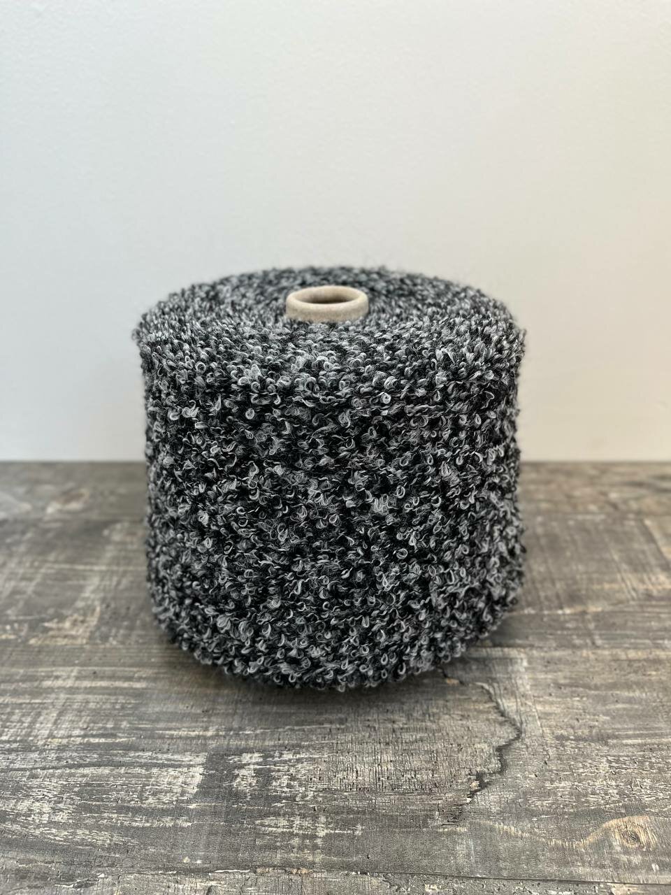 Пряжа FILATURA a PETTINE P3 Biostoppino 350м (Меринос) Черный жемчуг