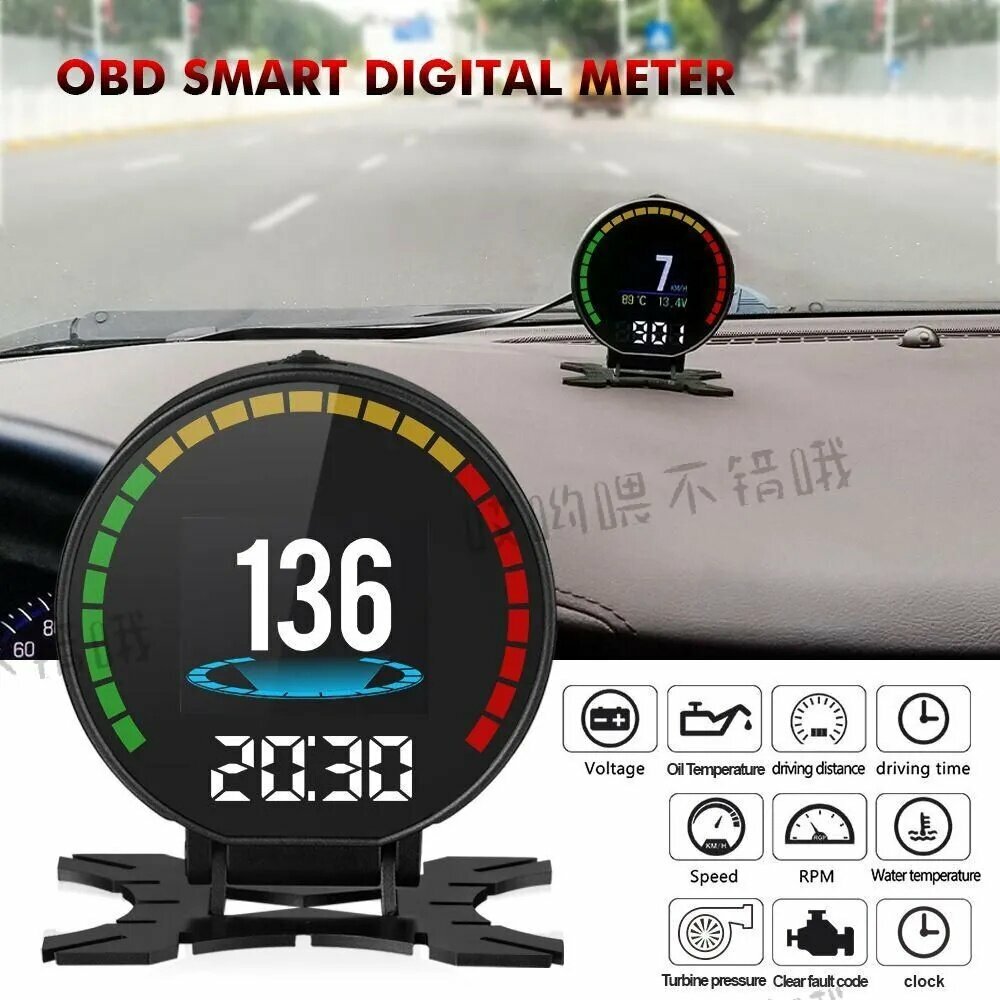 Компьютер бортовой арт. OBD2 HUD