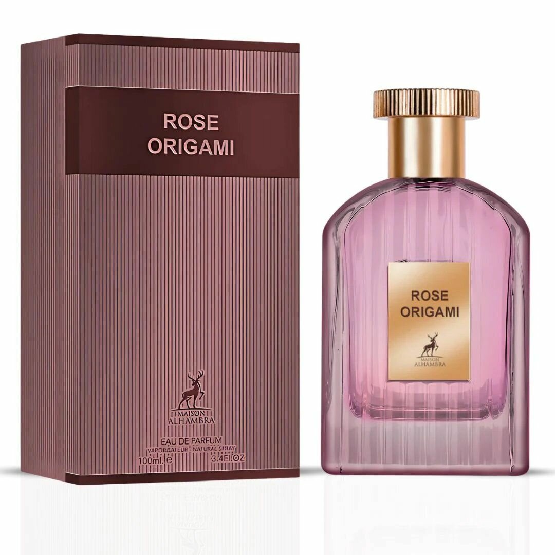 Парфюмерная вода Al Hambra ROSE ORIGAMI 100ml (аромат TF Caf Rose) для женщин