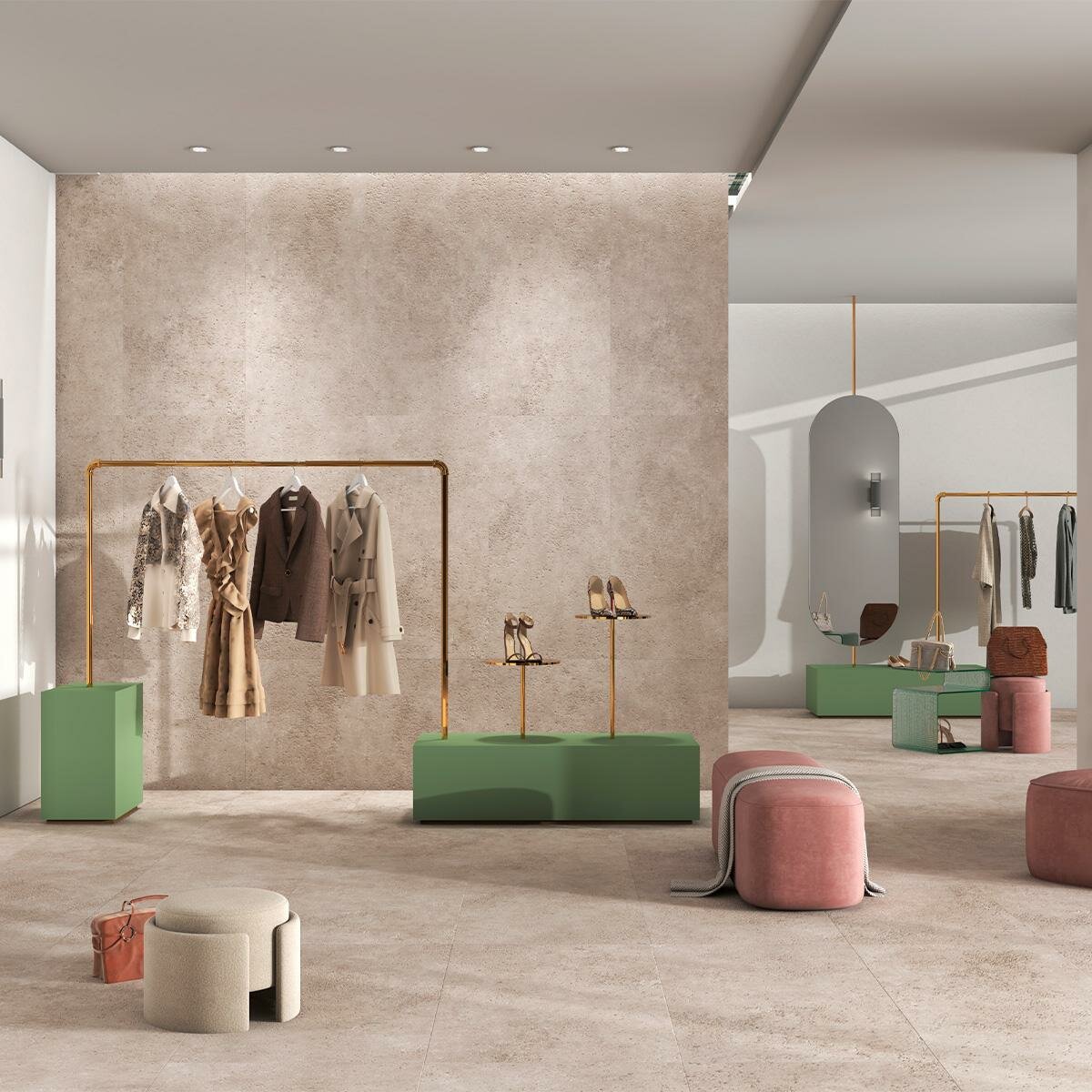 Керамогранит NEODOM Avenue Grey Matt Carving 60x120 N40074 под камень матовая Глазурованная, Износостойкая, Морозостойкая, Обрезная, Реттифицированная, морозостойкая