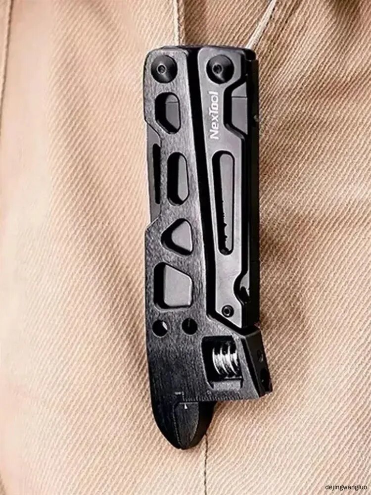 Мультитул 9 в 1 NexTool Multi-function Wrench Knife NE20145 черный — фото 1
