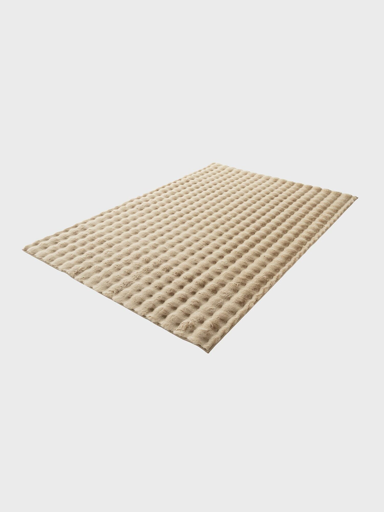 Ковер Askona Home / Аскона Bubble new 120x120 beige — фото 1
