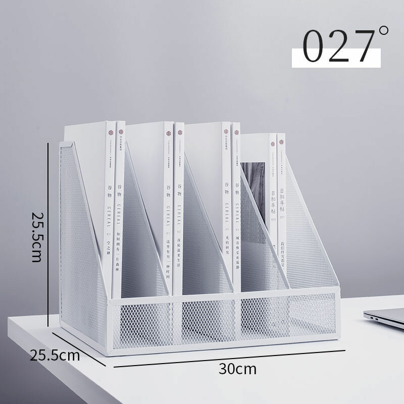 Металлическая стойка для хранения документов, ящик для документов, стеллаж для документов, офисный металлический держатель для документов, настольная вертикальная стойка для хранения.