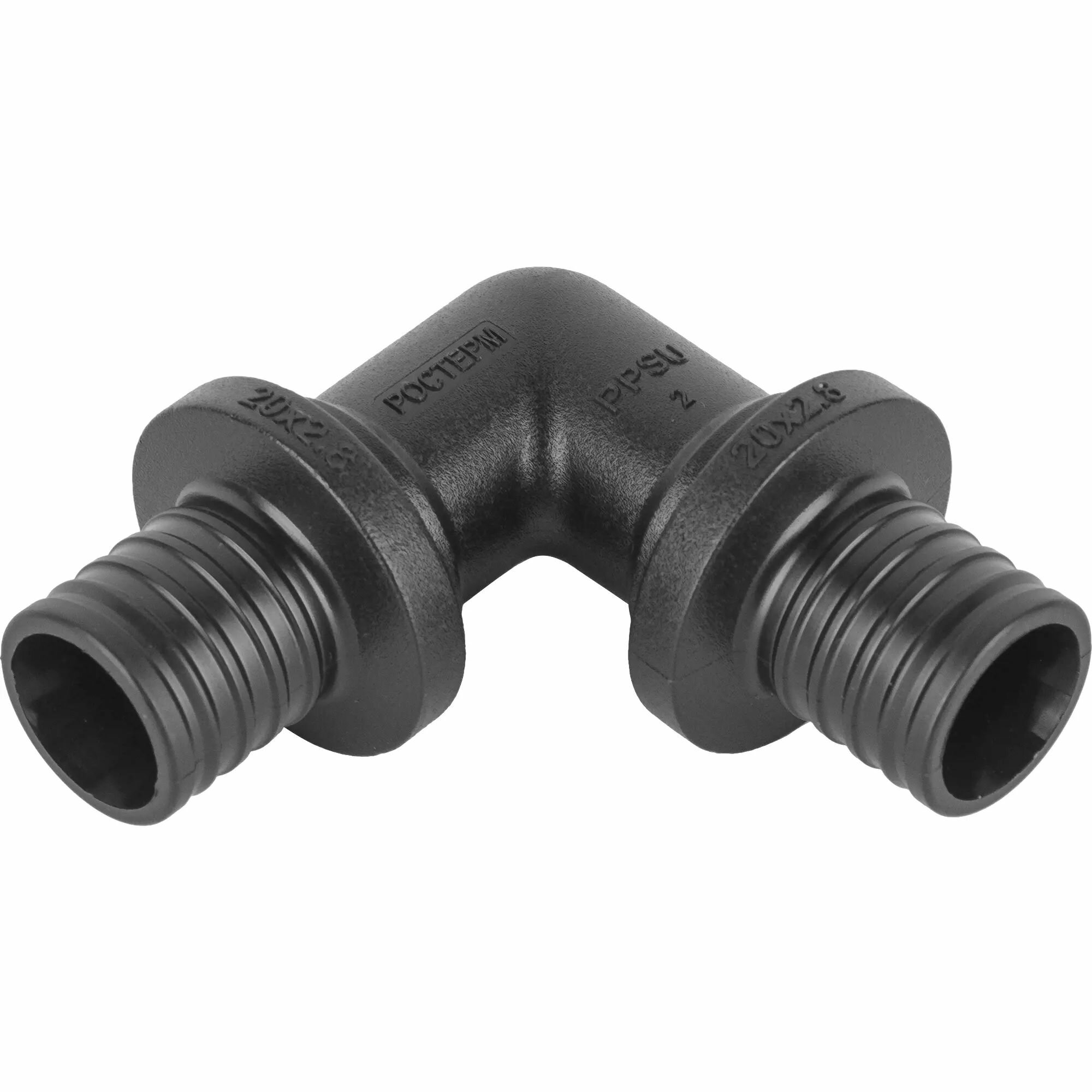 Угольник аксиальный ростерм 20х20мм PPSU