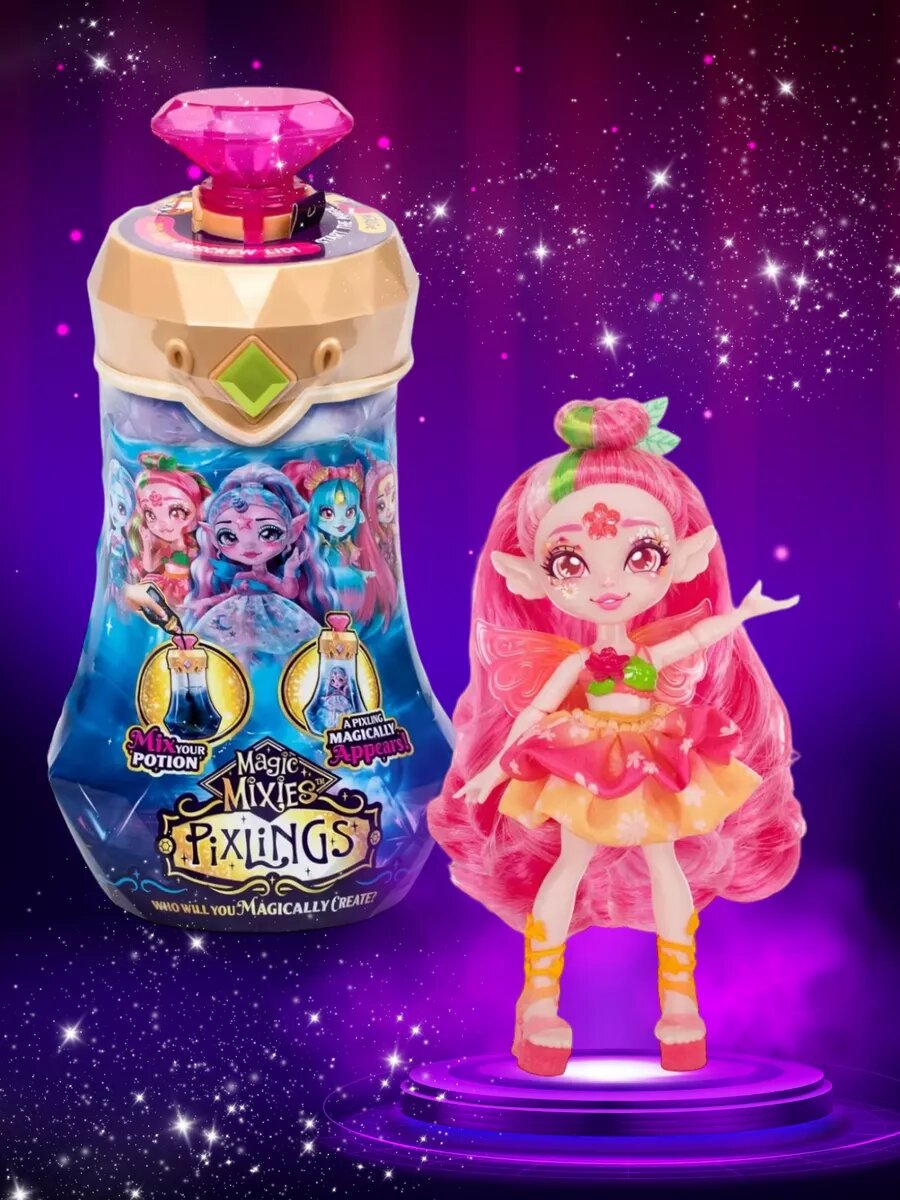 Кукла Мэджик Миксис Пикслинг Фея - Magic Mixies Pixlings Faye The Fairy doll 14879