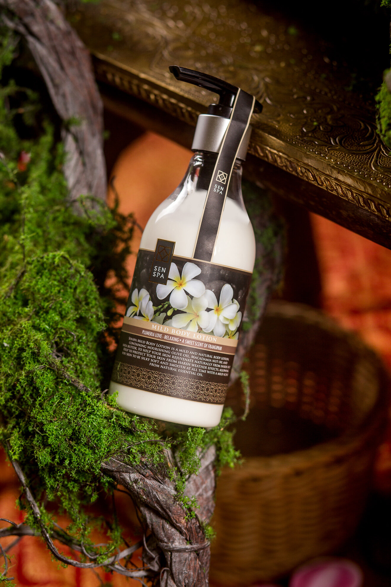 SENSPA Ароматический лосьон для тела "Плюмерия", 250 мл, цветочный аромат