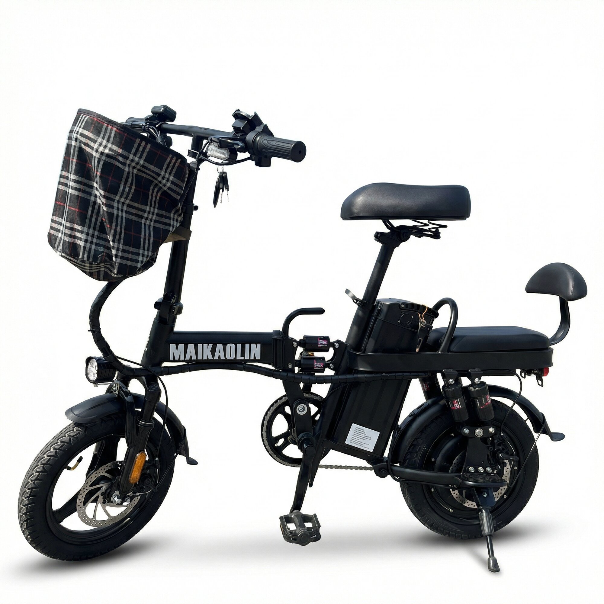 Maikaolin складной; 500 Ватт; 48V/14Ah Li-ion быстросъемный; 14"