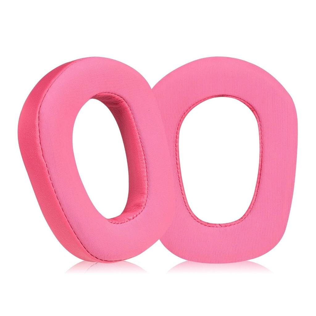 Мягкие дышащие амбушюры для наушников G435, Розово-красный