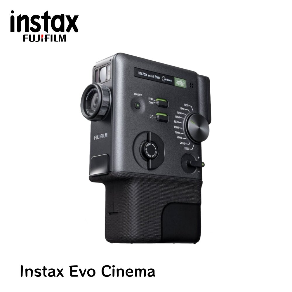 Фотоаппарат моментальной печати Fujifilm instax Mini Evo Cinema Черный