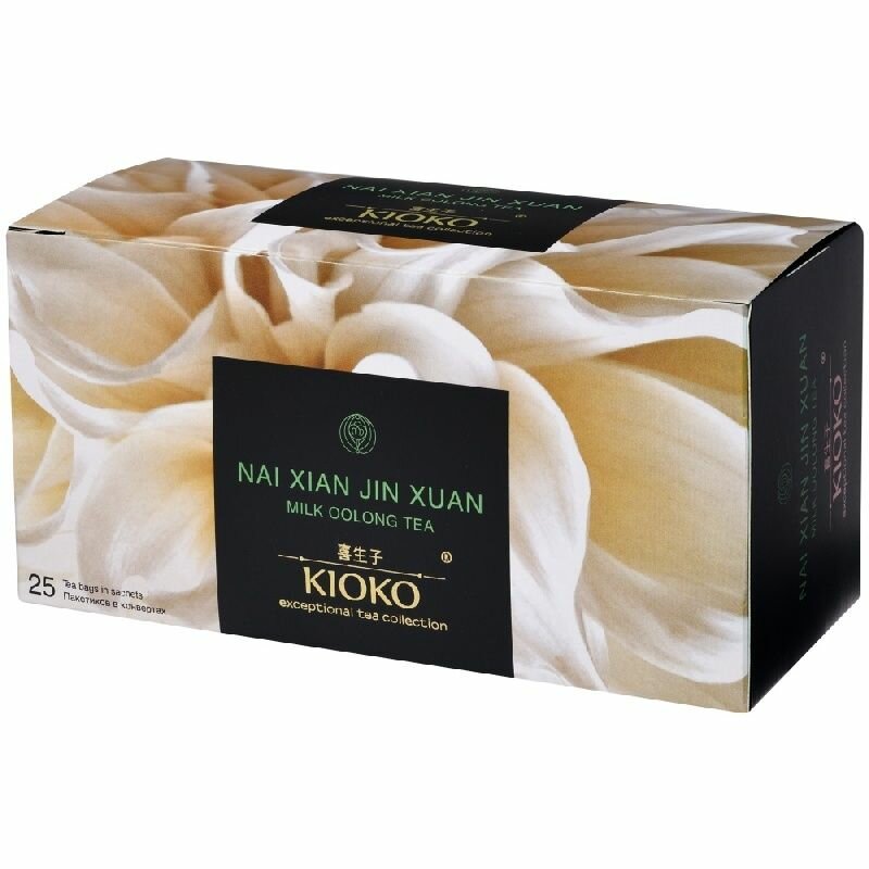 Чай KIOKO NAI XIANG JIN XUAN Молочный улун (25пак. г) 50г