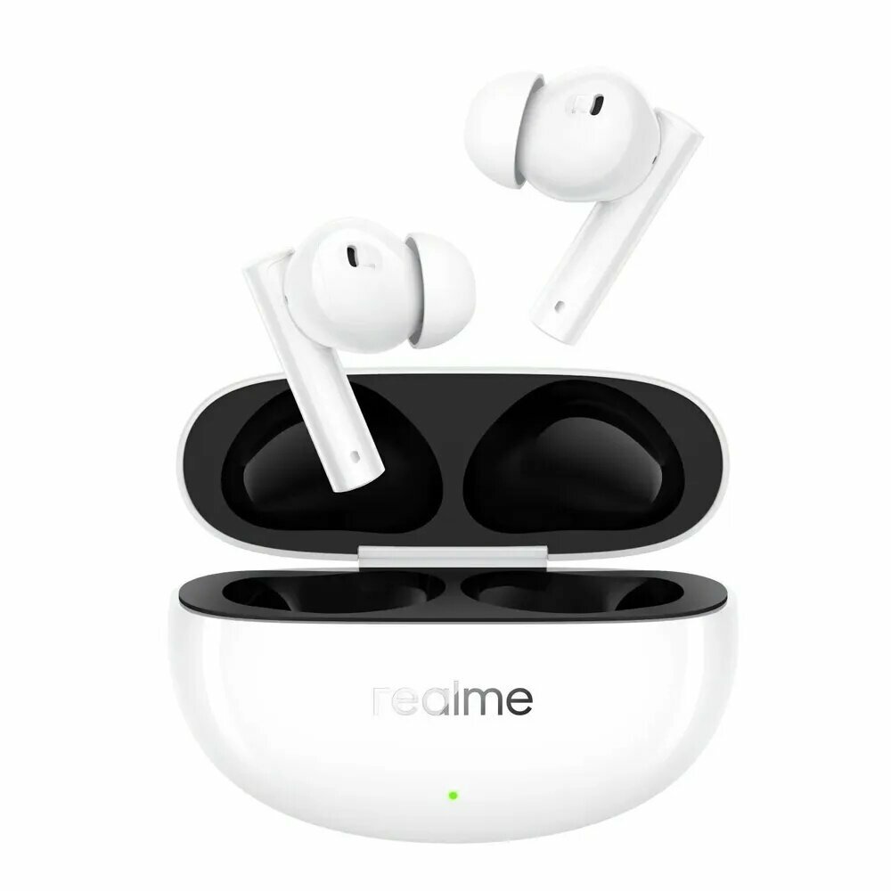 Realme Наушники беспроводные с микрофоном realme Buds Air 5, USB Type-C, белый