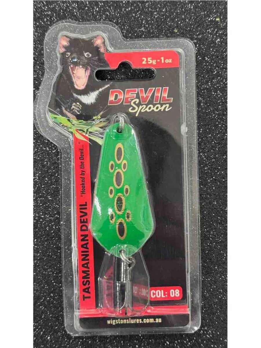 Блесна оригинал Tasmanian Devil Devil Spoon. 25 гр.