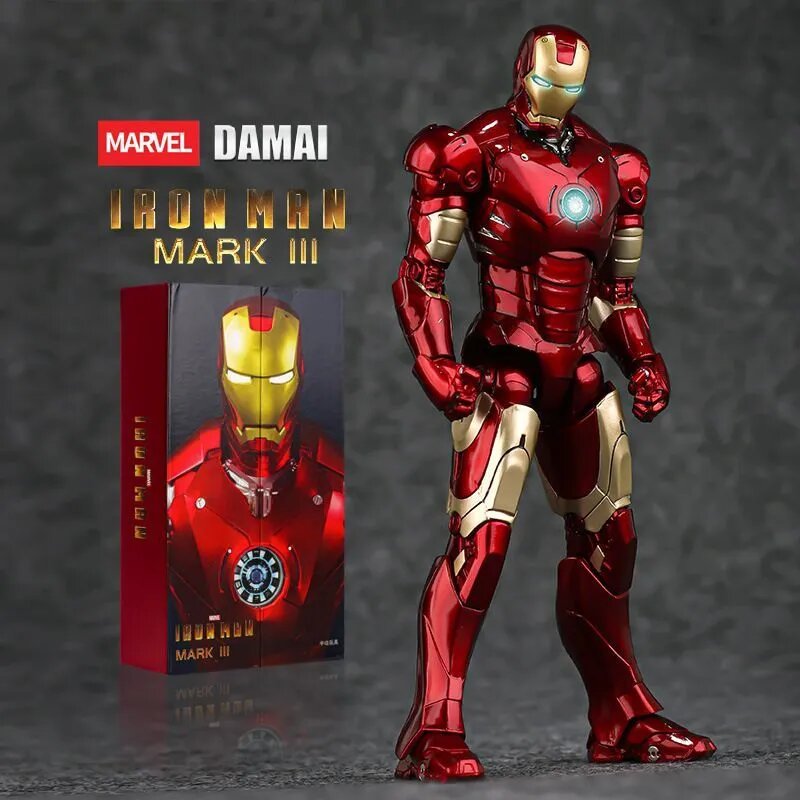 Железный человек фигурка / Iron Man Mark 3, подвижные фигурки,18 см, ZD TOYS