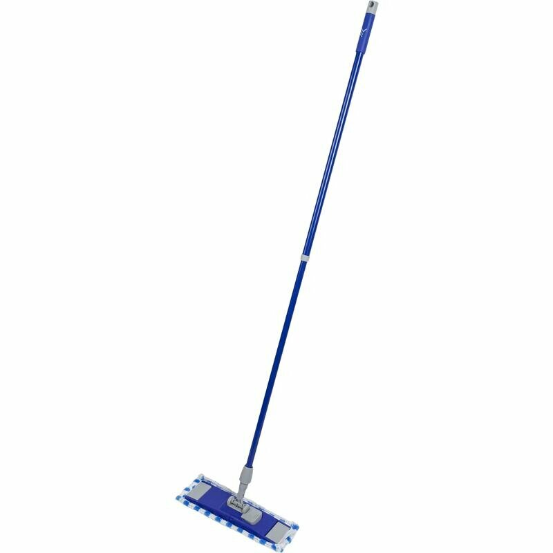 Швабра флаундер Luscan 34х10 см телескопическая ручка, 1752570