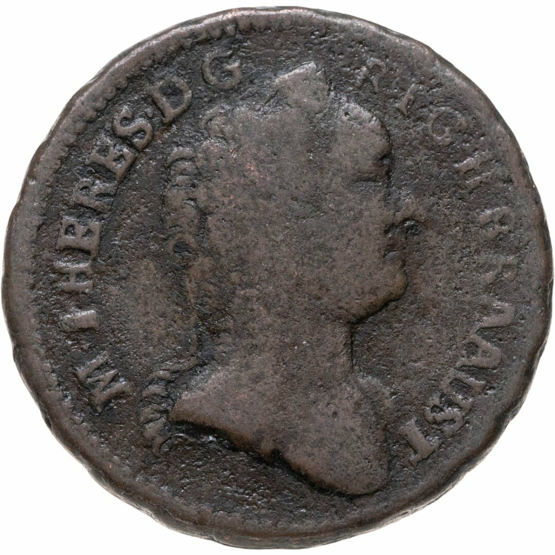 Австрия 1 крейцер 1762, Медь, в сохранности F