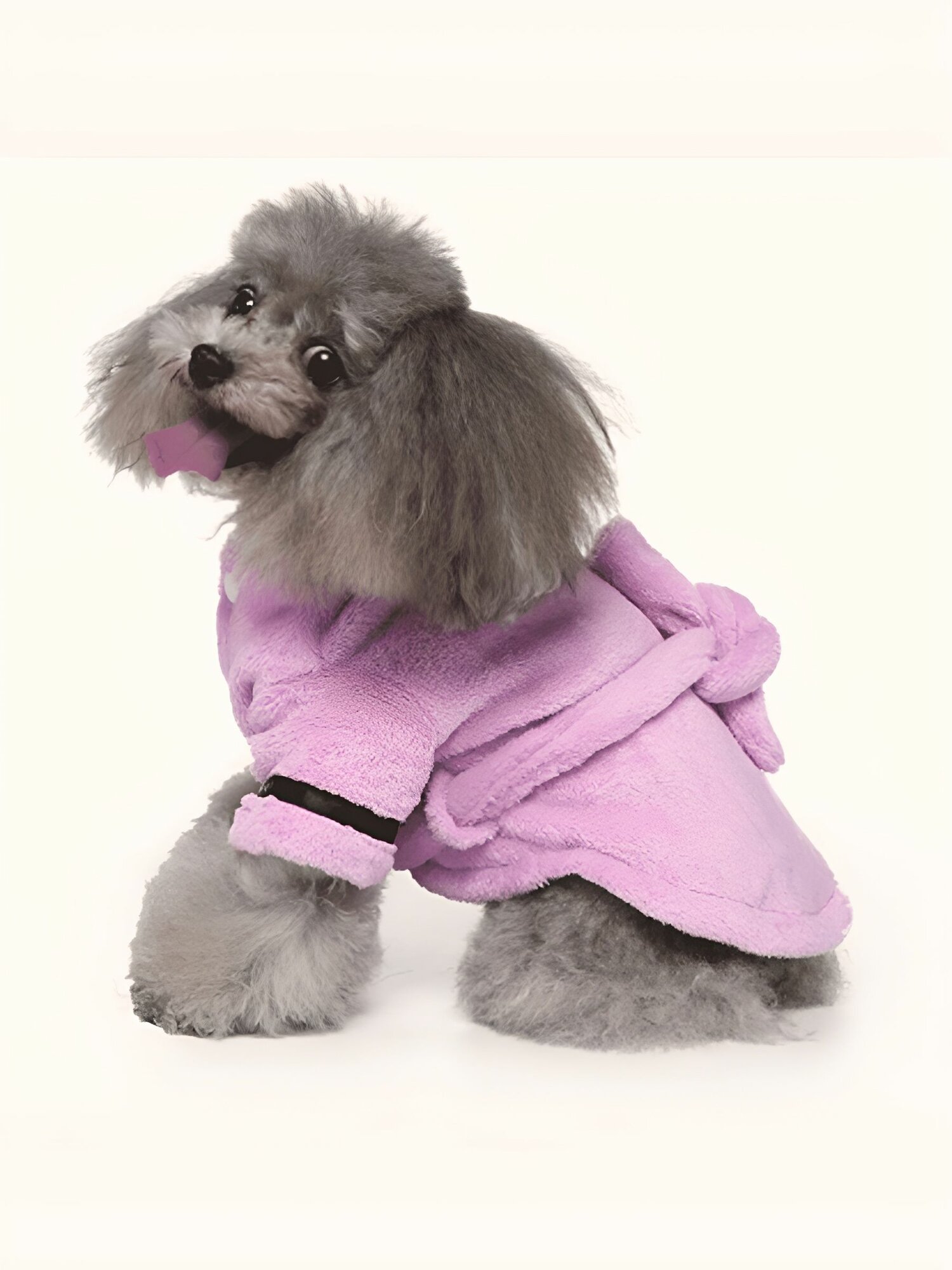 GASTROPOD Халат для собак, стильный дизайн, идеален для отдыха после купания, размер L