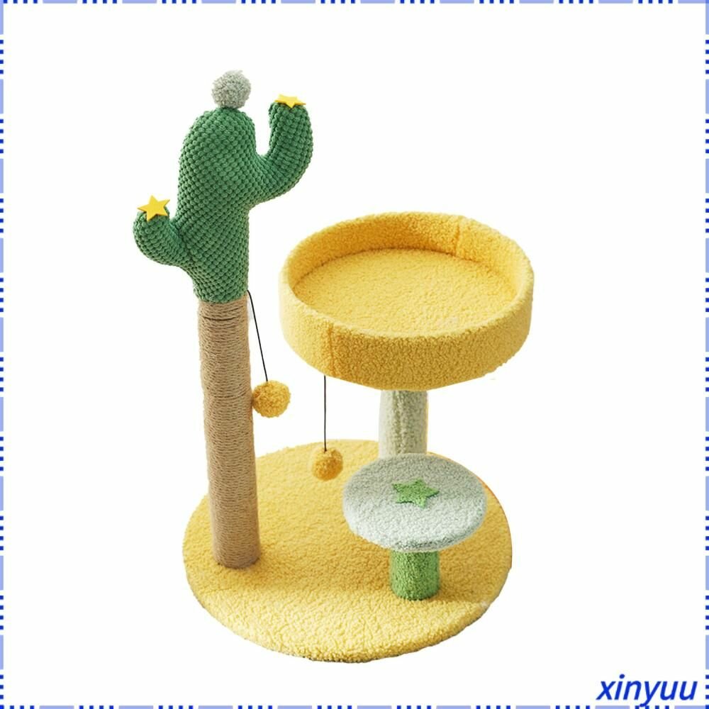 Кошачье дерево, кактус, многофункциональное, для игр и отдыха