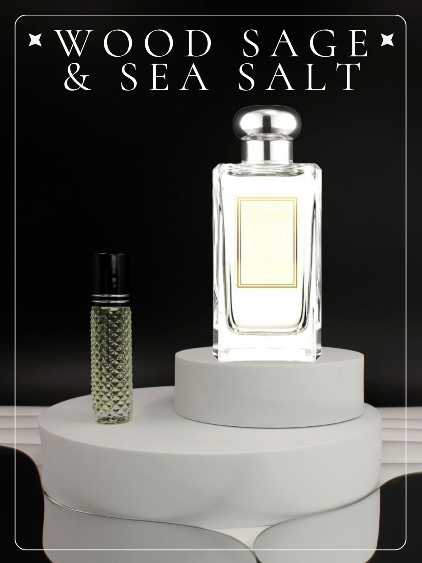 Perfum Secrets; Духи масляные Wood Sage & Sea Salt; Вуд Сэйдж Си Солт роллер 8 мл