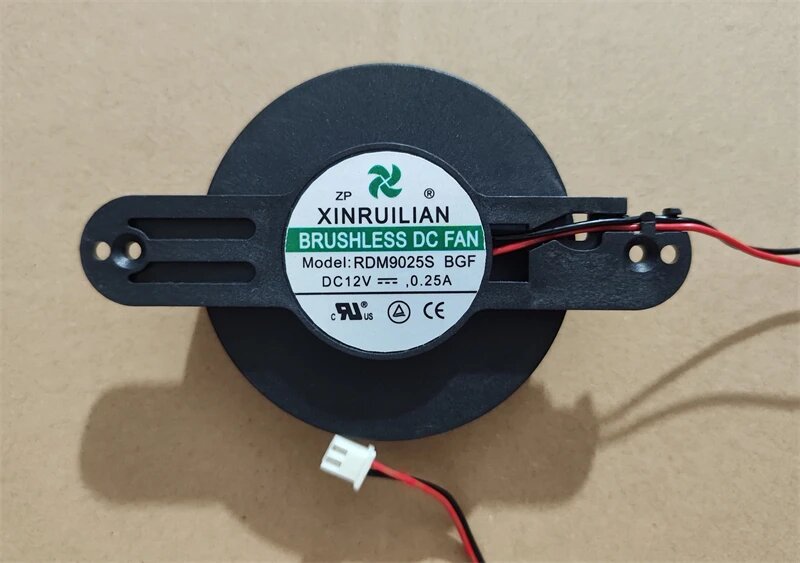 1 шт. RDM9025S BGF 12 В 0,25 А 2-проводной бесщеточный вентилятор постоянного тока охлаждения