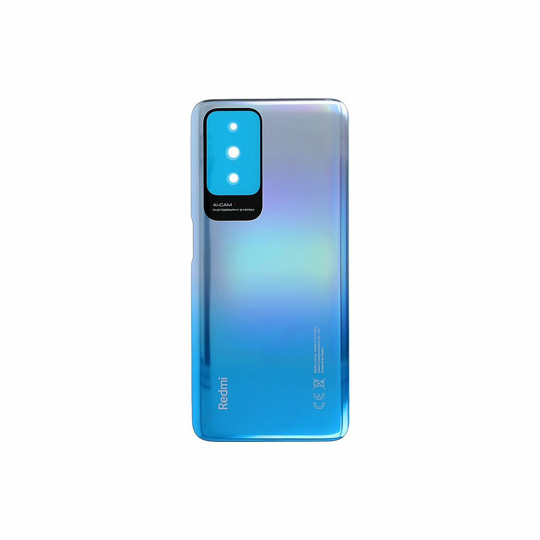 Задняя крышка для Xiaomi Redmi 10 2022 синяя