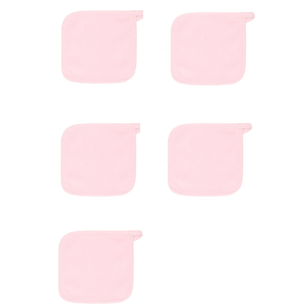 5 Шт Многоразовых Салфеток для Снятия Макияжа, Мягкие Прокладки Из Полиэфирного Волокна Для Нежной Кожи И Водостойкой Туши