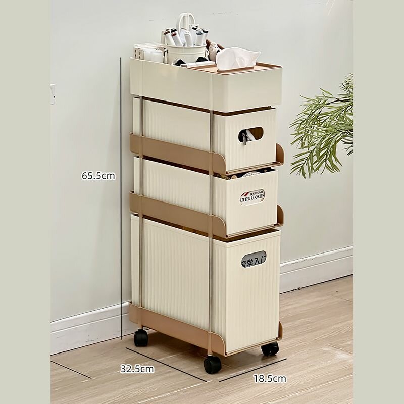 Шкаф для хранения под столом для офиса, книжная полка для студента, настольный шкаф для документов формата А4, многоярусный ящик для хранения на рабочем месте, узкая тележка для ограниченного пространства.