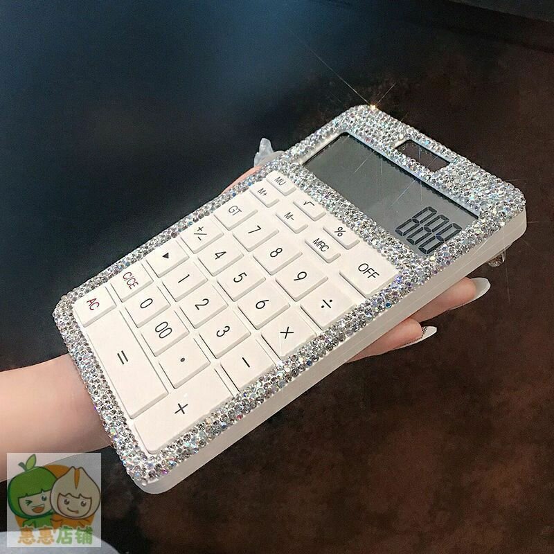 Солнечный калькулятор с кристаллами для девочек