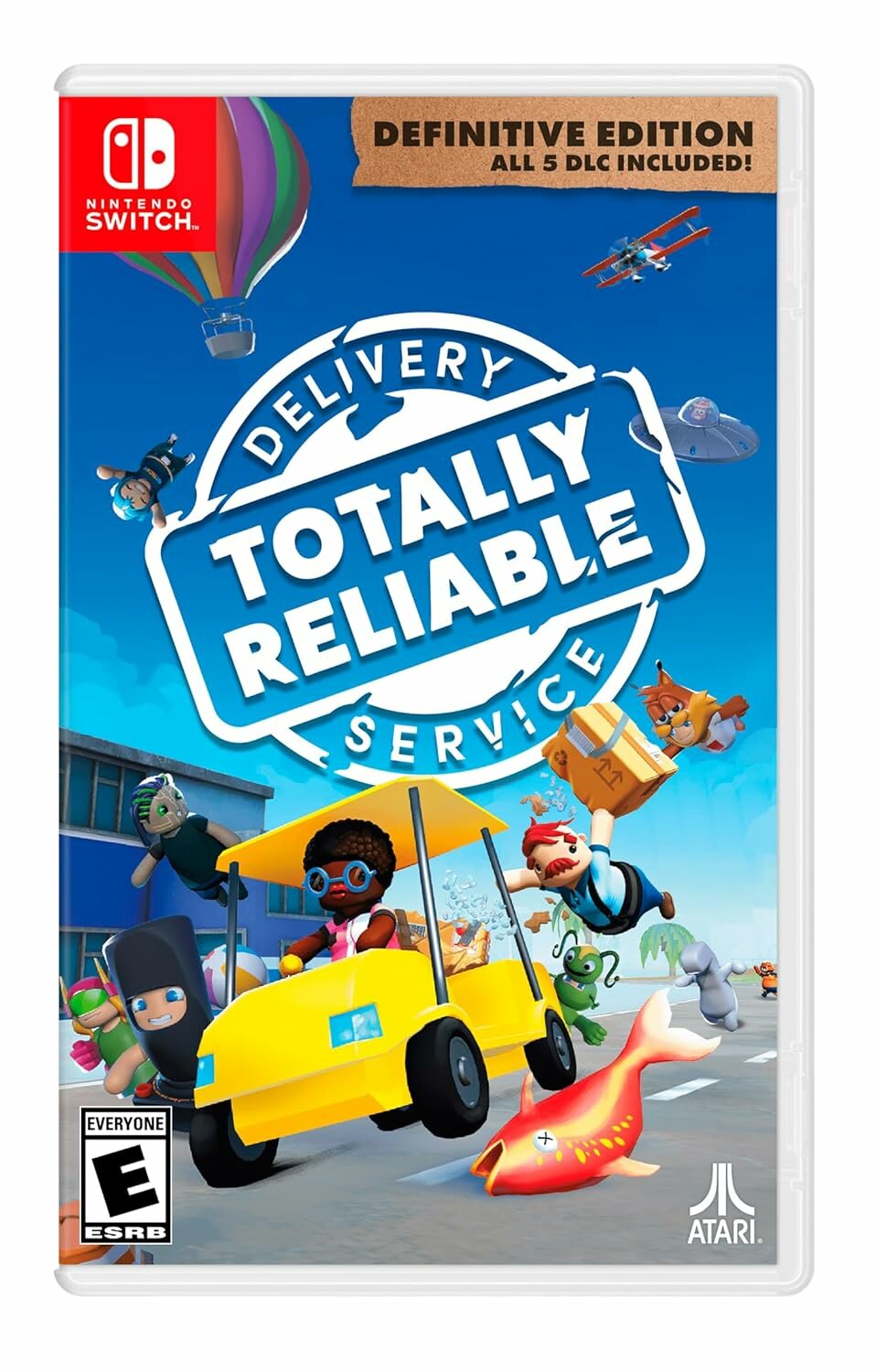 Totally Reliable Delivery Service Definitive Edition для Nintendo Switch (русские субтитры)