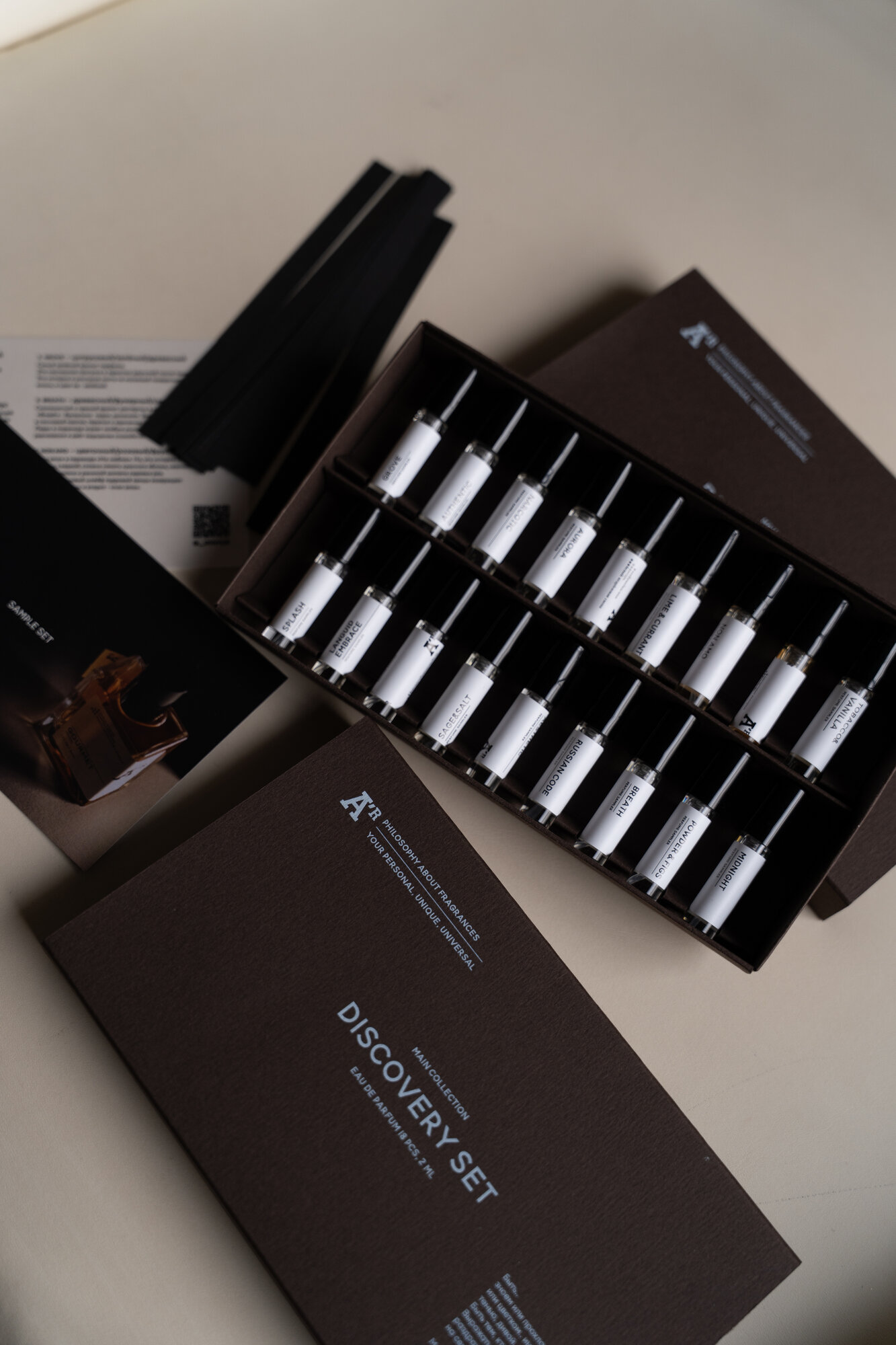 Набор пробников "Основная коллекция", аромат, 18 ароматов по 2мл