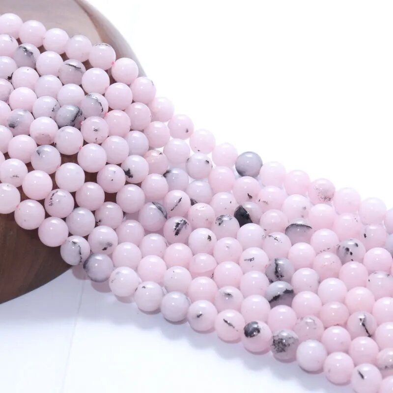 Натуральные бусины Linsoir Beads Тигровый глаз, Амазонит, Розовый, 10mm 36 to 37pcs, Powder aobao
