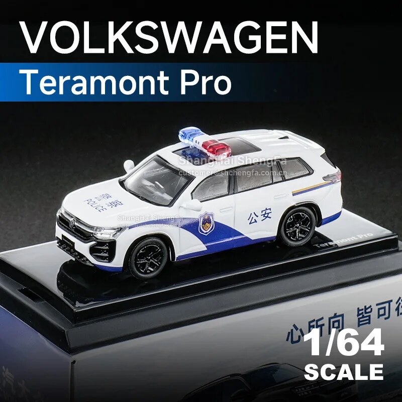 Volkswagen Teramont Pro 1:64 полицейский автомобиль