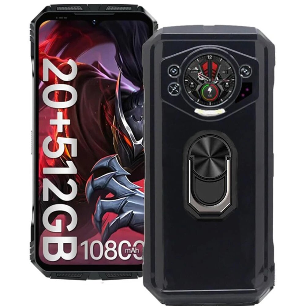 Doogee S119 черный, 6.72", 20+512GB, 108MP, кольцо