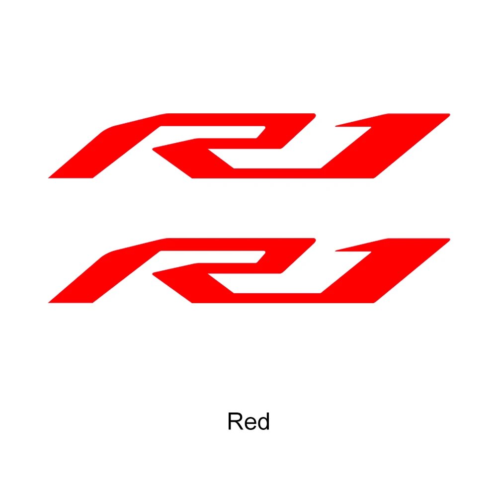 Наклейки на мото Yamaha YZF R1, Red, Красный