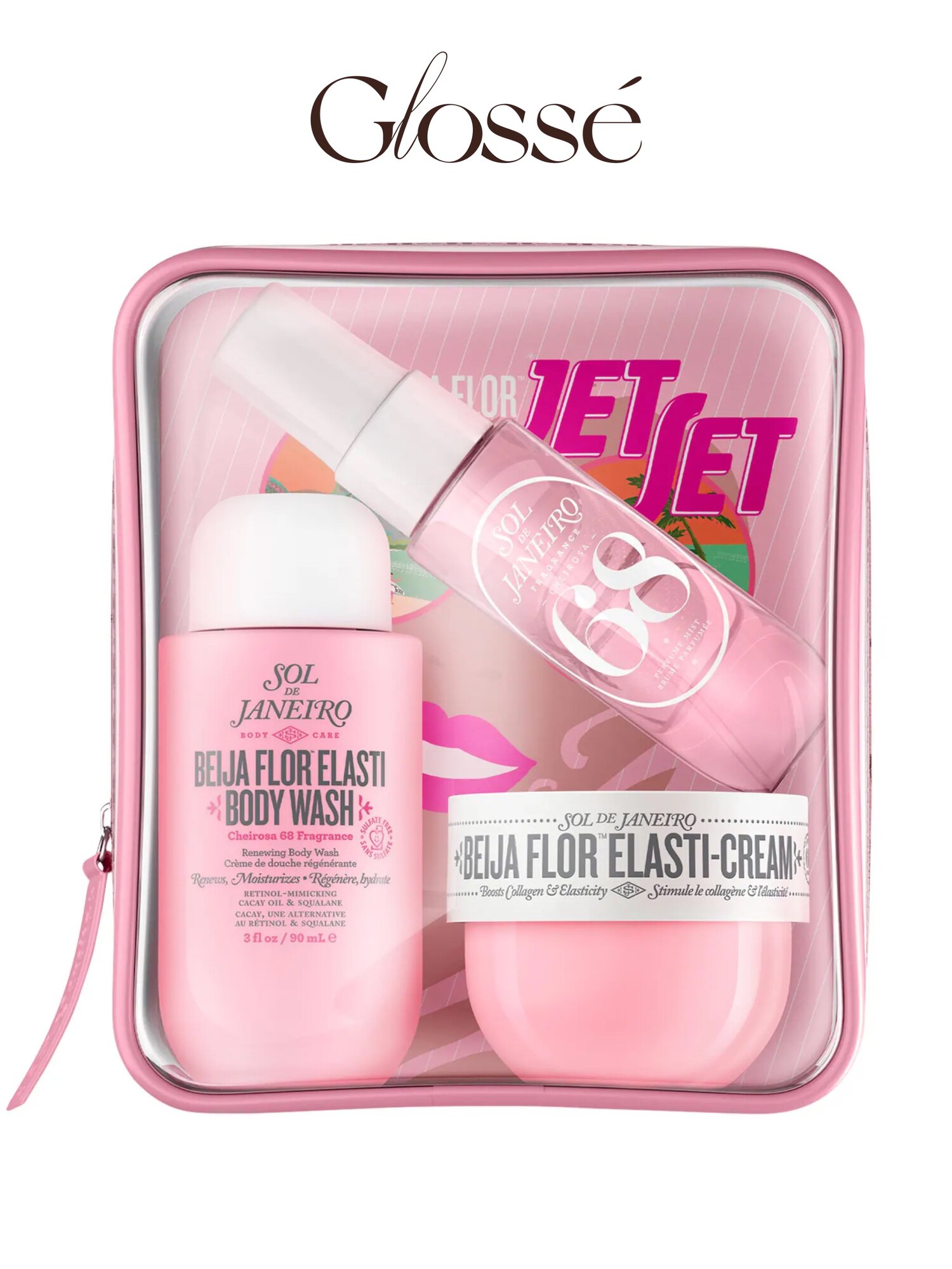 Sol de Janeiro Набор для ухода за телом из трех средств Beija Flor Jet Set 68