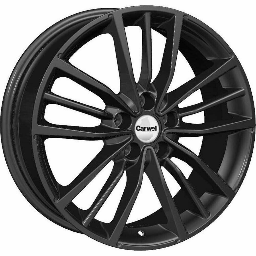 Колесный диск Carwel Крет 7x18 5x114.3 ET38 D67.1 BL