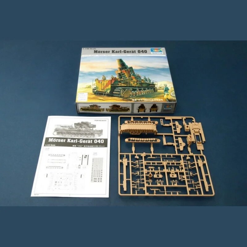 Модель пазлы TRUMPETER 1/144 Morser Karl-Gerat 040